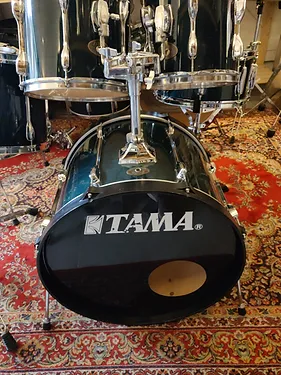 Tama Rockstar Custom green lacquer - Batterie Percussion | Rimocc | Lyon