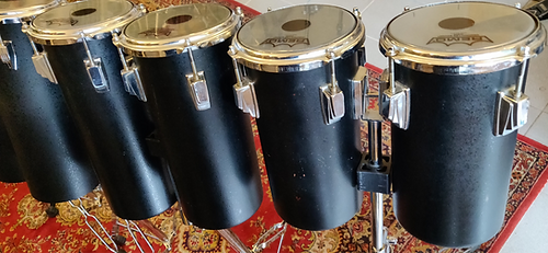 Tama Octobans Full set (12) with Tama stands - Batterie Percussion ...