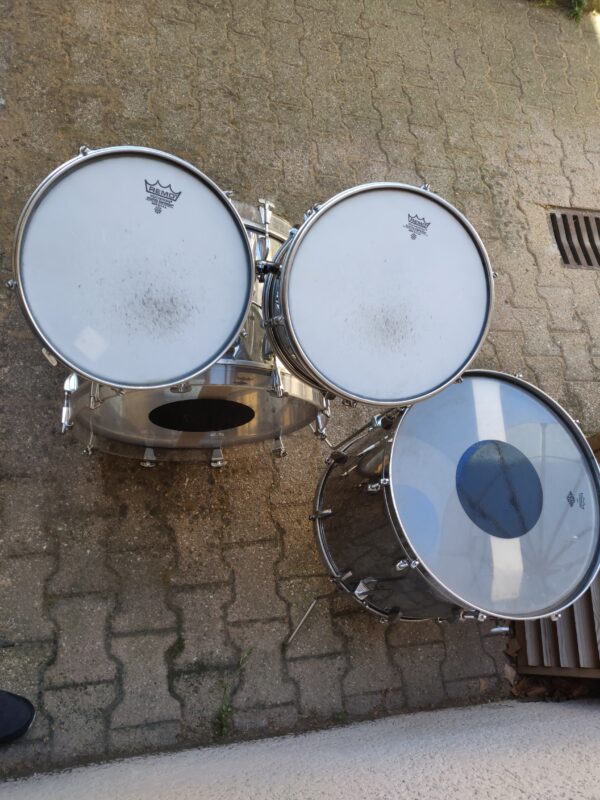 Asba Stainless Steel 22" 12" 13" TB18", originale 70's - Batterie ...