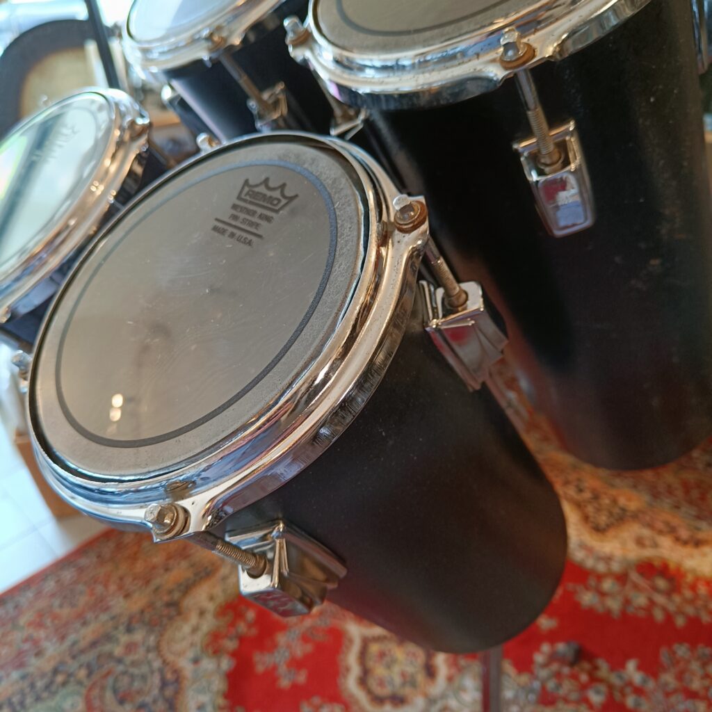 Tama Octobans High Pitch X4 + pied Tama Vintage 80's - Batterie ...