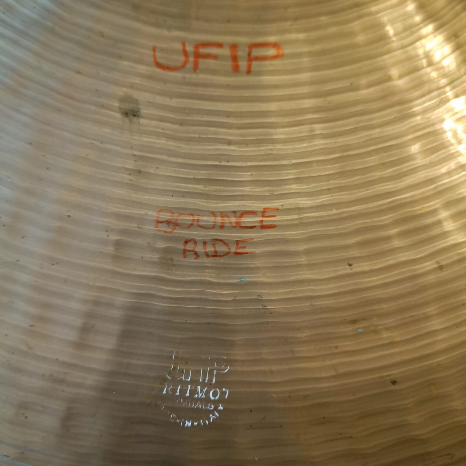 Ufip Ritmo Bounce Ride 20" - Batterie Percussion | Rimocc | Lyon