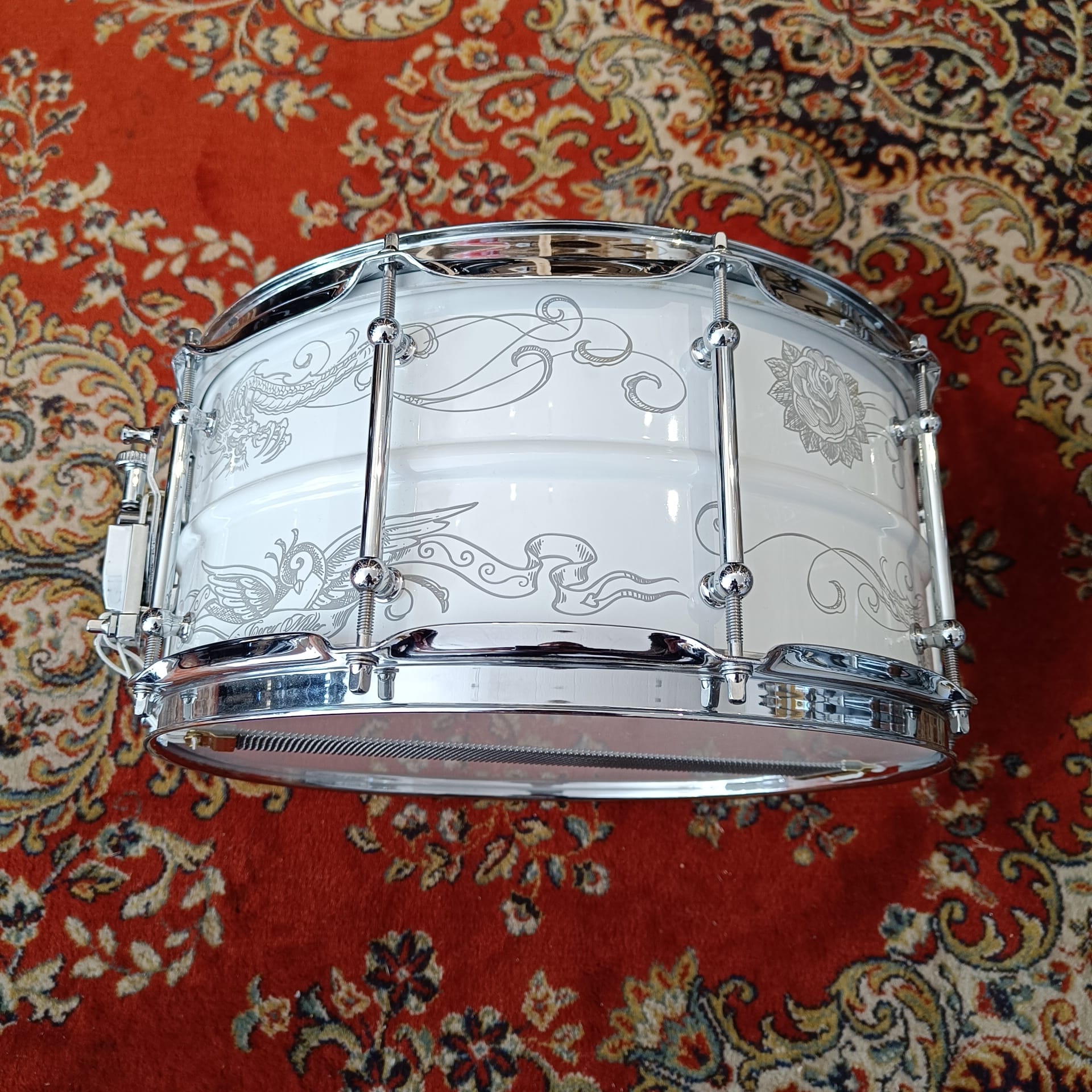 Ludwig Corey Miller Signature 14"x6,5" LW6514CM - Batterie Percussion ...