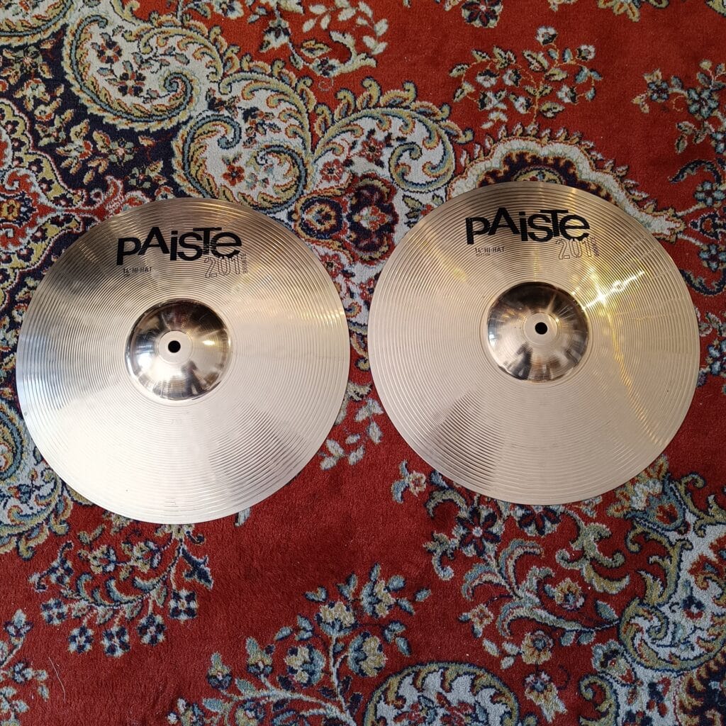 Paiste 201 Hi Hat 14" (C) - Dépôt Vente Batterie Percussion | Rimocc Lyon