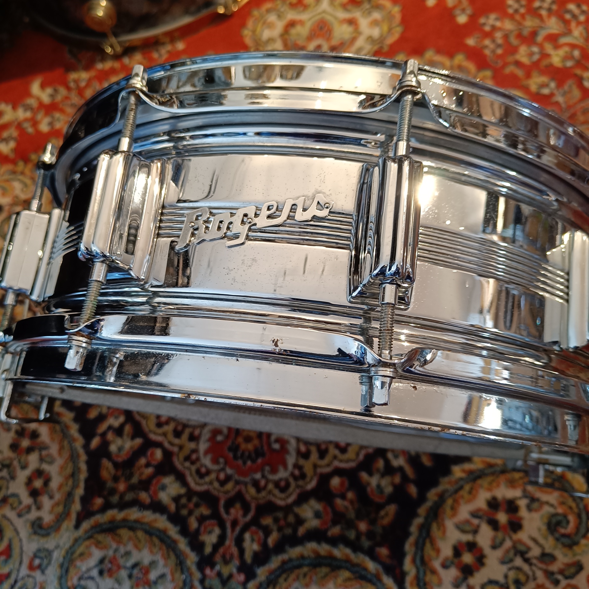 Rogers Dynasonic 5 Line 14"x5" COB fin 60's/début 70's - Batterie ...