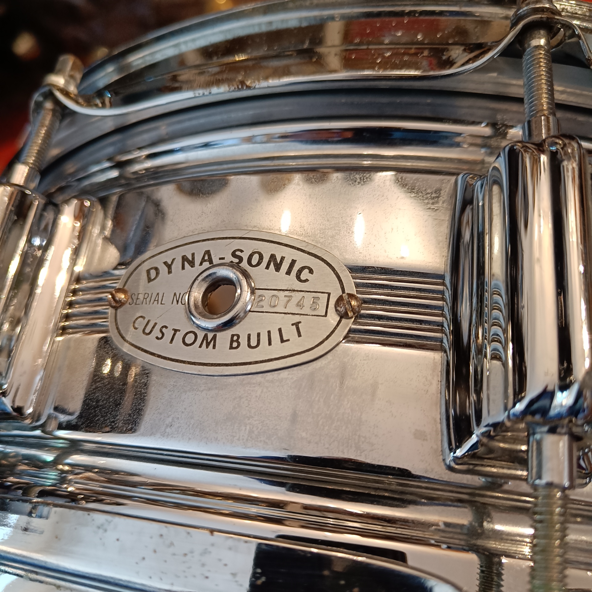 Rogers Dynasonic 5 Line 14"x5" COB fin 60's/début 70's - Batterie ...