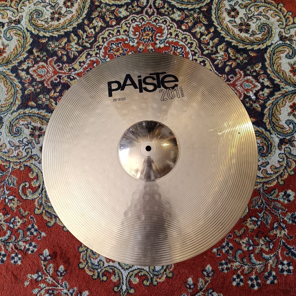 Paiste 201 Ride 20" - Dépôt Vente Batterie Percussion | Rimocc Lyon